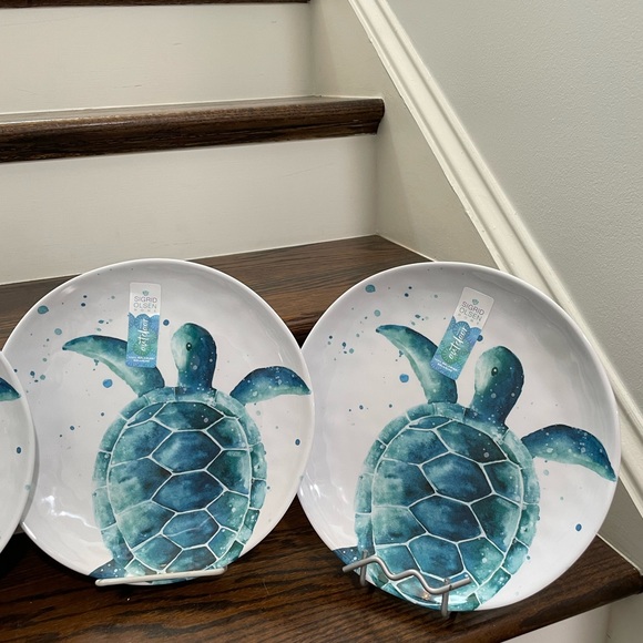Sigrid Olsen | Dining | Sigrid Olsen 225 Melamine Beach Plates New ...